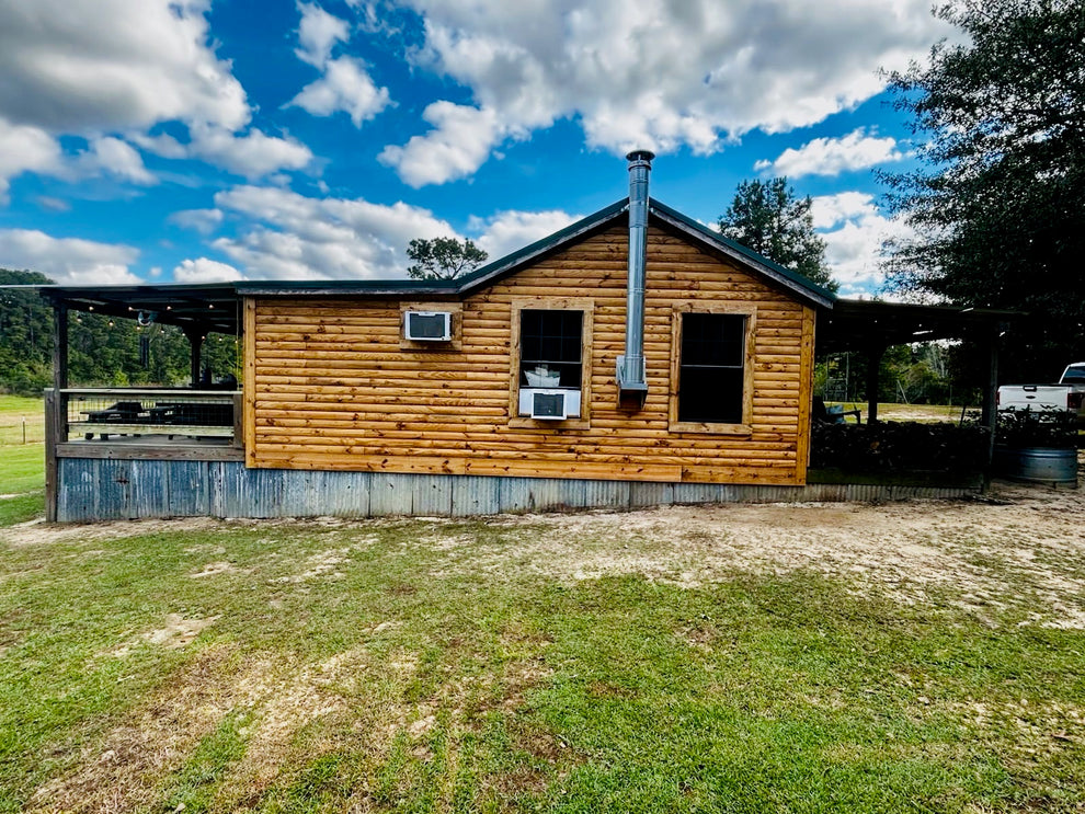 2x6x10' Pine Log Cabin Siding – TexasVJoint.com