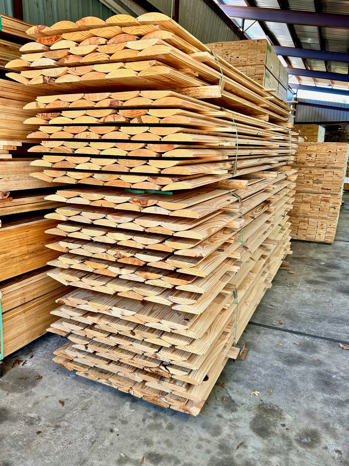 Log Cabin Siding 2x8x10' Knotty #2 Grade Pine – TexasVJoint.com