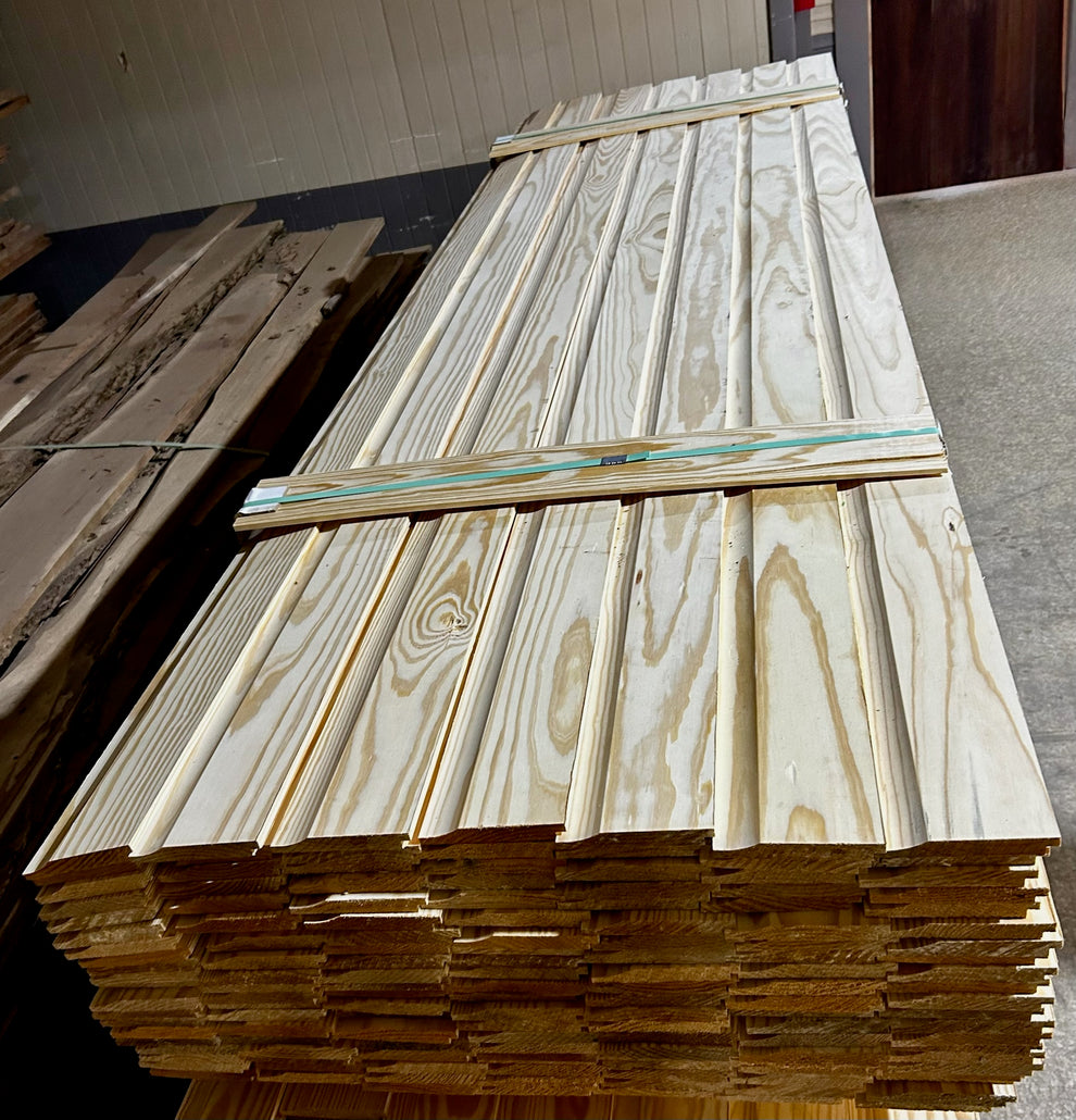 #105 Dutch Lap Siding 1x6x10' Knotty #2 Grade Pine (sold by the board ...